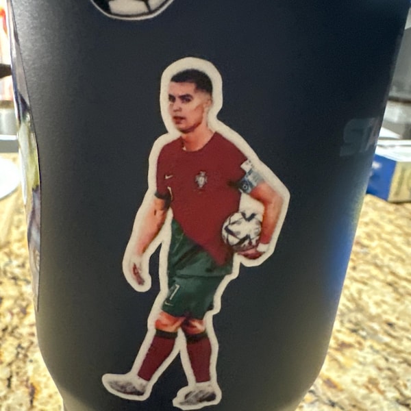 Jude Bellingham Real Madrid Sticker Pack Waterproof, Durable, Soccer ...