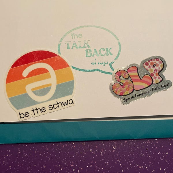 AAC Device Sticker for Speech Therapist Sticker for SLP Sticker for ...