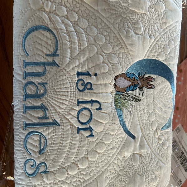 Easter Bunny Basket With Name, Custom Personalization, Plush Bunny ...