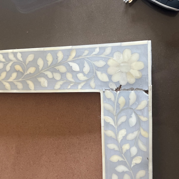 Mother of Pearl Inlay Frame Photo Frame Picture Frame Wall Decorative ...