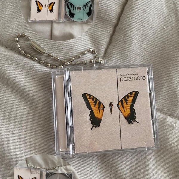 Custom Mini Album CD Keychain With NFC, Personalized Retro Music Gift ...