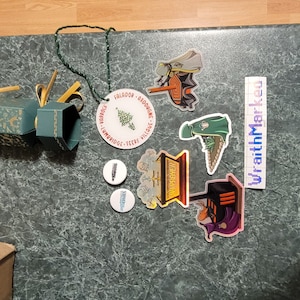 OSRS Inspired 5 Bone Pin Set - Etsy