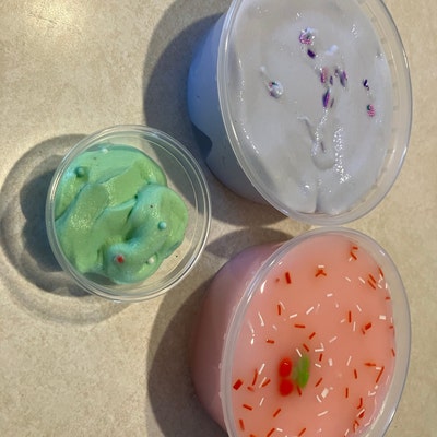 Flower Garden Icy Slime - Etsy