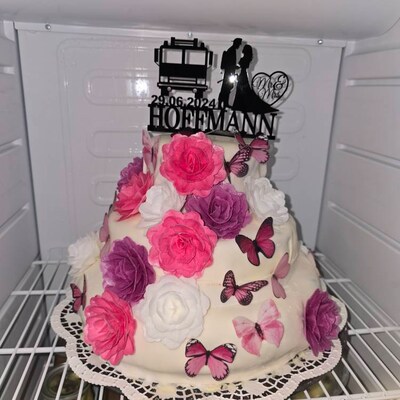 Off Road Wedding Cake Topper Vehicle Cake Topper Let Adventure Begain ...