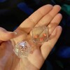 Triple D6 Three Small D6 in Large Clear D6 Die RPG Dice Tool Tabletop ...