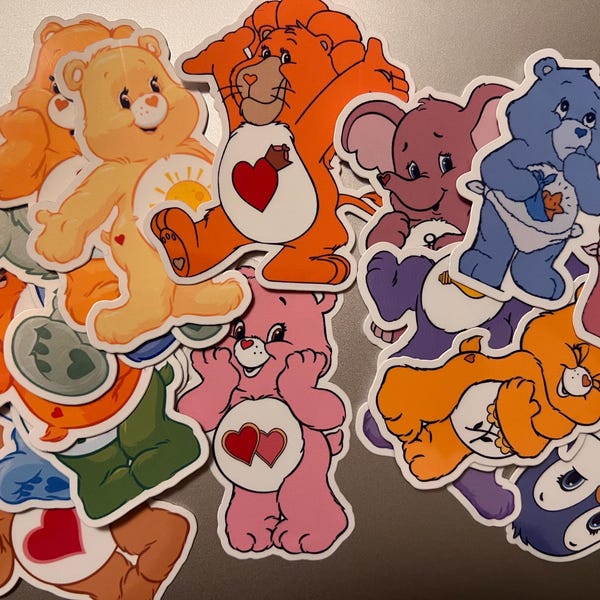 BUBBLE GUPPIES Inspired Sticker Pack, Vinyl Stickers - Etsy