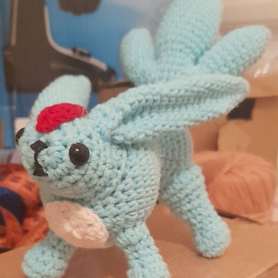 Crochet Pattern Arcanist's Carbuncle final Fantasy XIV - Etsy