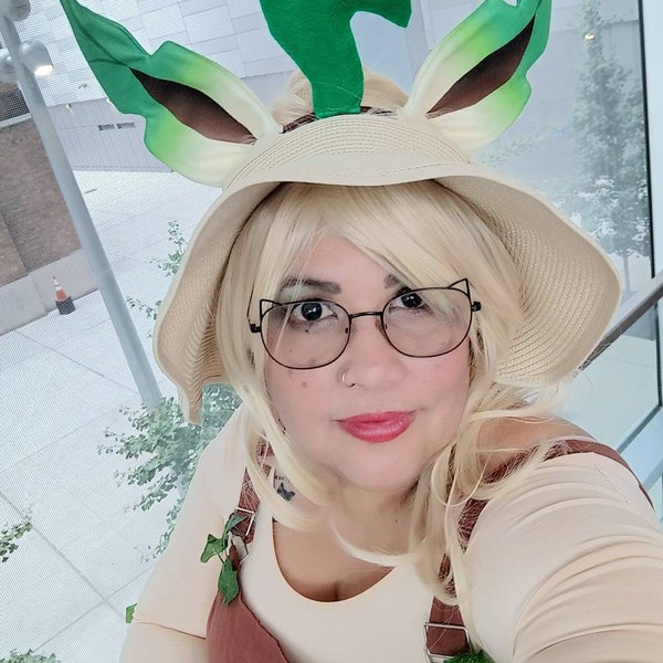Grass Type Leaf Green Fox Cosplay Ears or Tail - Etsy