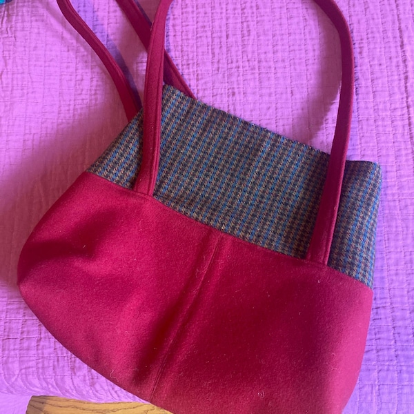 Large Bag SEWING PATTERN, Digital File, Retro Style Overnight Bag, Pdf ...