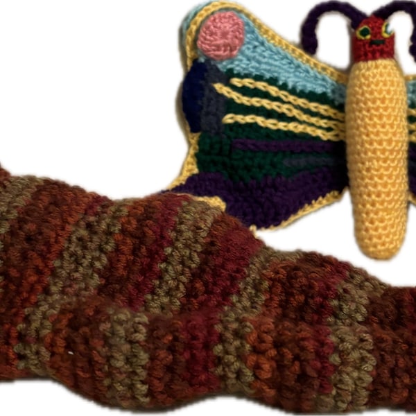Crochet Caterpillar Life Cycle Play Set Pattern - the Very Hungry ...