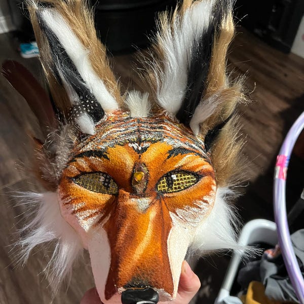 Custom Therian Masks Fox, Wolf, Cat, Animal Masks for Therians ...