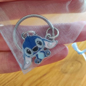 Cute Stitch Keyring Lilo and Stitch Keychain Stitch Charm | Etsy