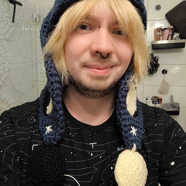 Jester Hat - Crochet Jester Hat - Jester Beanie - Inspired by ...