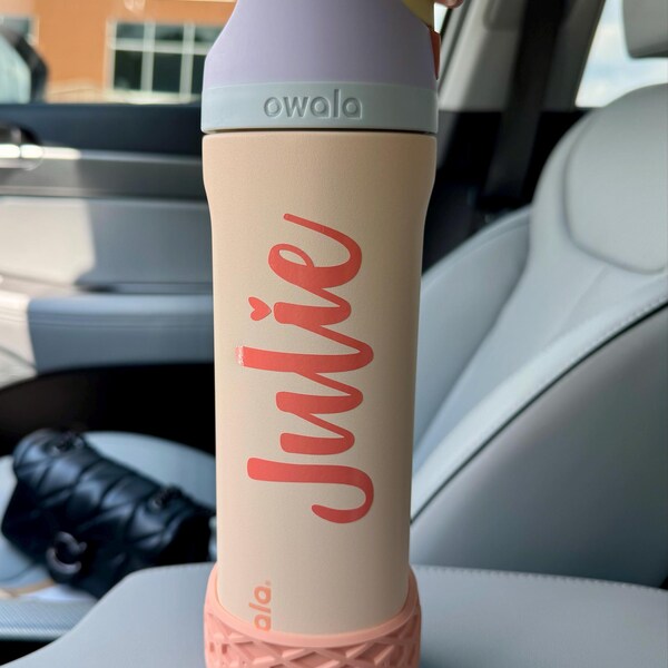 Kimmie Font // Custom Vinyl Name Decal // Vinyl Stickers // Holographic ...