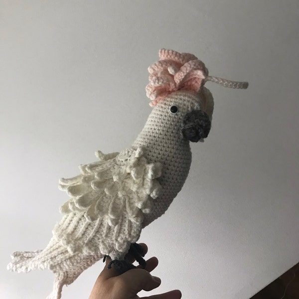 Amigurumi WHITE COCKATOO - Crochet Pattern, PDF in English, Deutsch ...