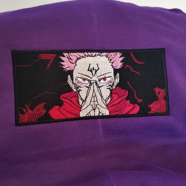 Premium Anime Embroidery Design, Anime Inspired Machine Embroidery ...