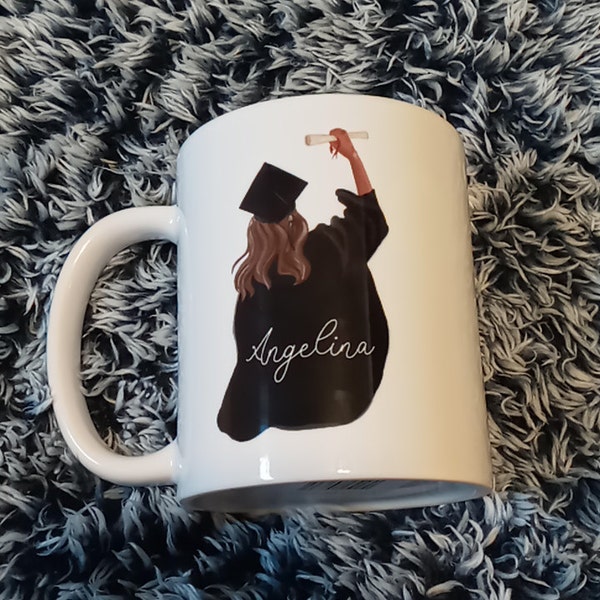 Custom Graduation Mug, Personalized Graduation Gift, College Graduation ...