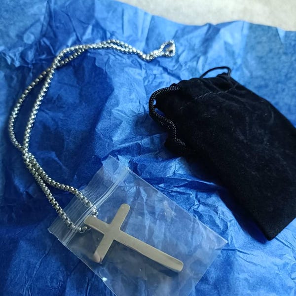 Neptunes Trident Fork Pendant Necklace Trishula Poseidons Spear Greek ...