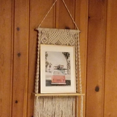 Handmade Macrame Swing Macrame Wood Swing Wood Swing Tree - Etsy