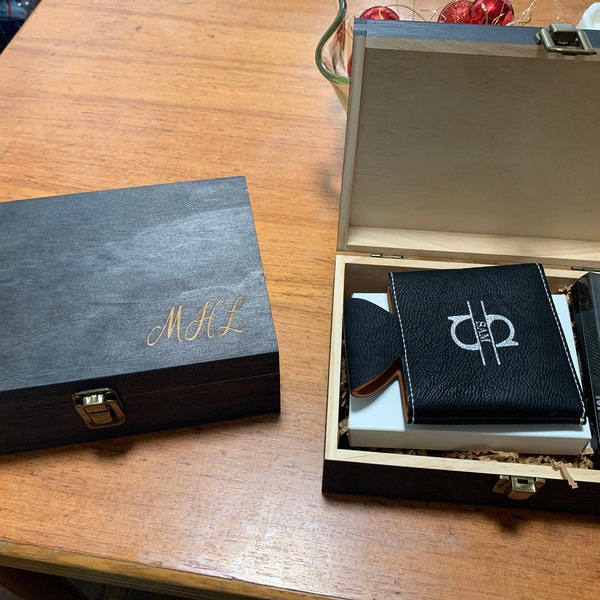 Personalized MEMORY BOX Engraved Wood Box Gift for Boyfriend, Custom ...