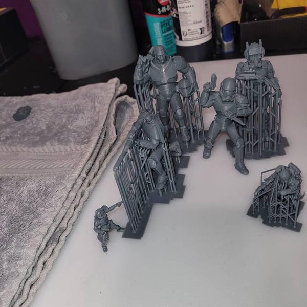 400gb Star Wars Legion Proxy STL Files for 3D Printing Rebels & Empire ...