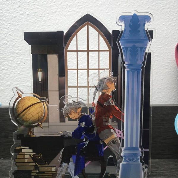 FFXIV Emet-selch Acrylic Standee - Large Multi Layered Display Piece - Etsy