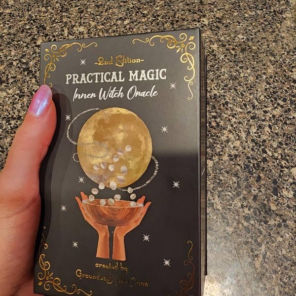 Practical Magic : Inner Witch Oracle Deck - Witch, Spellwork, Crystals ...