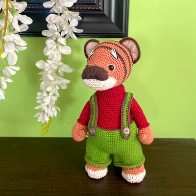 Crochet Pattern Tiger Louis Amigurumi PDF - Etsy