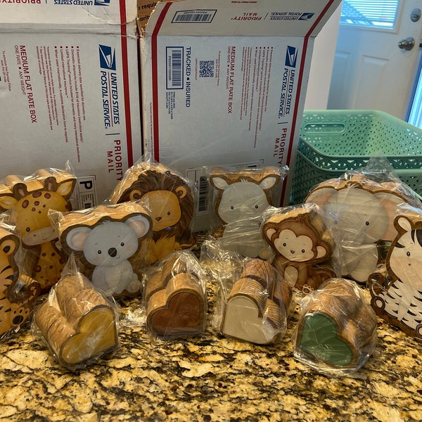 The Princess and the Frog Set of 6 Wooden Characters Tiana Frog Prince ...