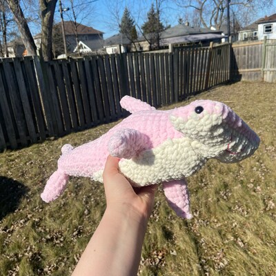 PATTERN: Plush Hector the Hammerhead Shark Pattern Amigurumi Hammerhead ...