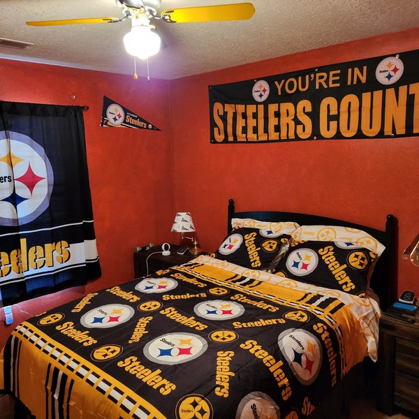 Pittsburgh Steelers HUGE Tailgate Banner - Etsy