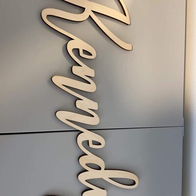 Nursery Name Sign Wood Name Sign Addison Sign Baby Wall - Etsy