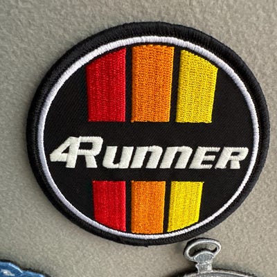 Toyota 4WD Retro Embroidered Patch - Etsy