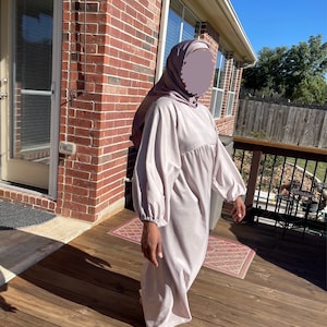 Simple Abaya Sewing Pattern .pdf 1.45m-1.41m Tall - Etsy