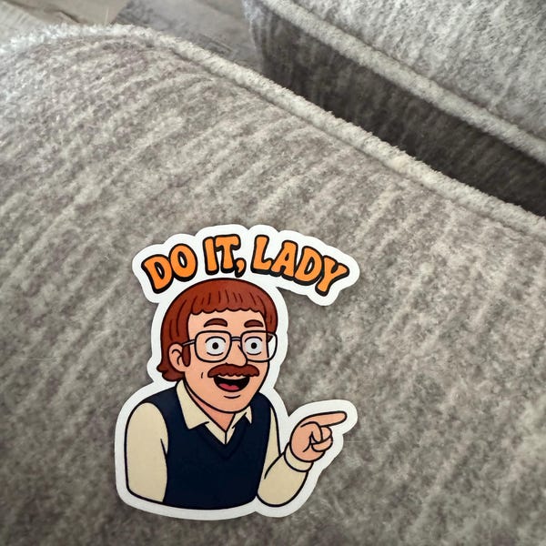 Chit Viral Meme Sticker |back to It Then Quote| Funny Cigar Decal ...