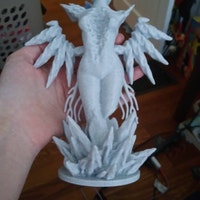 Lady Dimitrescu Statue Resident Evil Village Crystal Dimitrescu Reste ...