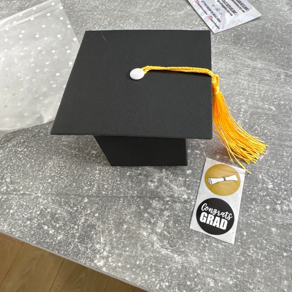 Graduate Cap Gift Boxes, 3D Graduation Party Gift Box Set, Graduate Hat ...