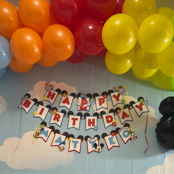 Inspired Mickey Mouse Pool Party 3d Letters, Mickey Pool Party Topper ...