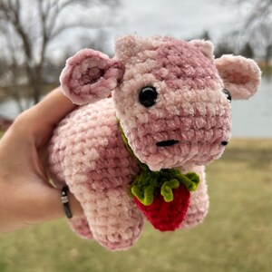PDF PATTERN: Crochet Strawberry Cow Pattern (Instant Download) - Etsy