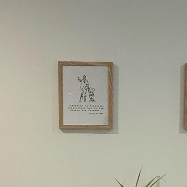 10 PACK Digital Download Gallery Wall Set - Disneyland, Walt Disney ...