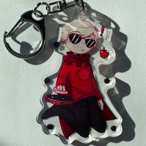 Homestuck Casey Salamander Charm Keychain - Etsy