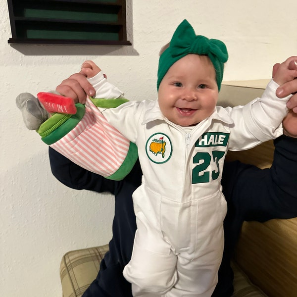 Personalized Golf Outfit - Caddy Uniform - Toddler Golf Costume - Hole ...