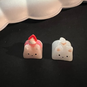 Strawberry Bear Keycap Artisan Keycaps - Etsy