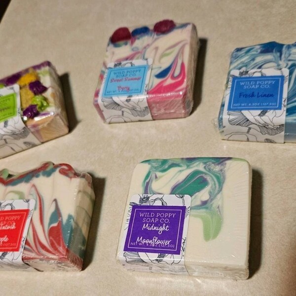 Macintosh Apple Soap / Artisan Soap / Handmade Soap / Soap / Cold ...