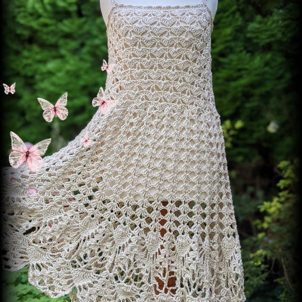 Crochet Dress WRITTEN PATTERN - the Wonderland Dress - Etsy