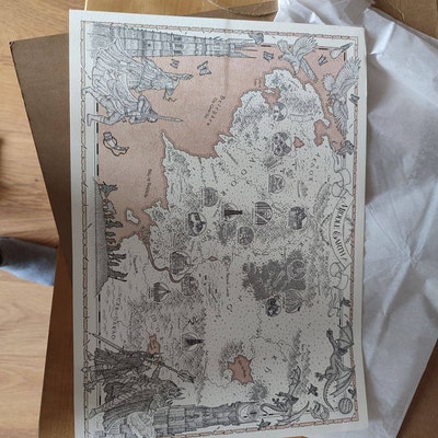 Map of elfhame From the Cruel Prince Fanart Illustration Made by Andrés ...