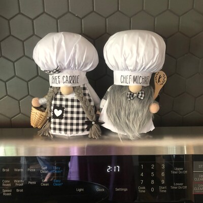 Kitchen Gnomes, Chefs Gnomes, Kitchen Family, Kitchen Decoration ...