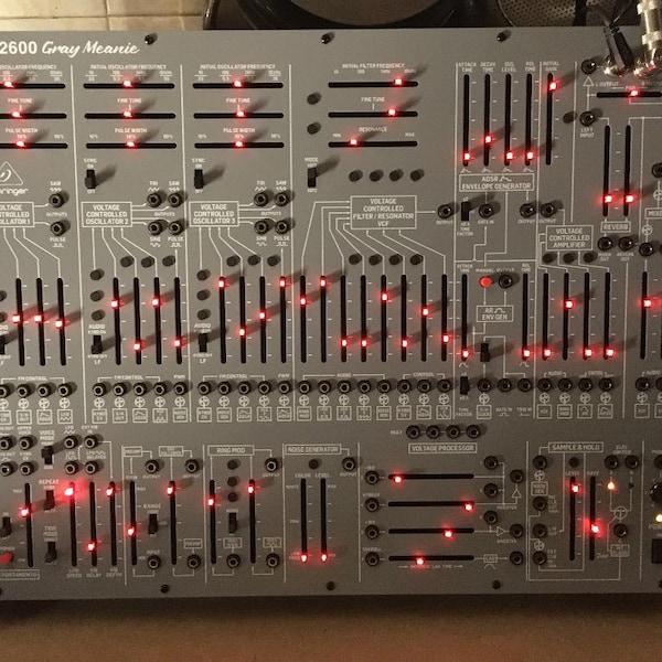 Behringer 2600 Stand / 8u Desktop Synth Rack / Solid Oak Stand for ...