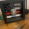 Thin Blue Line Shadow Box Display - Etsy