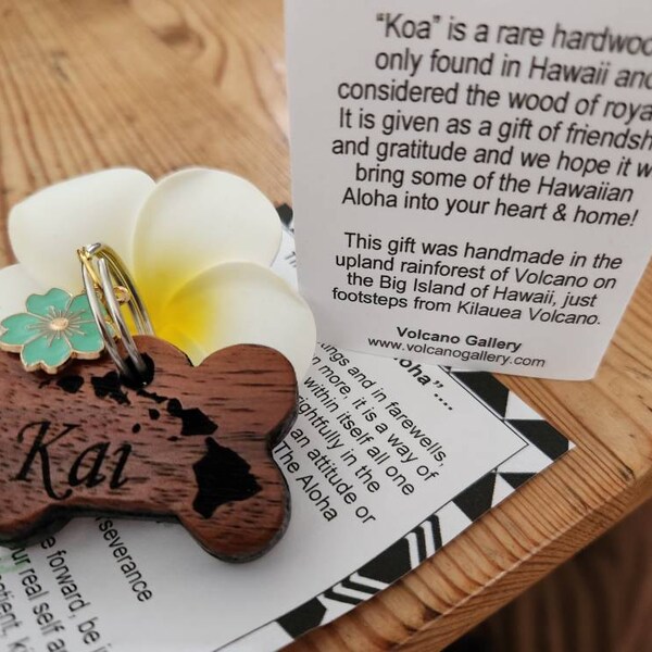 Hawaiian Koa Wood Treasure Box With GOOD LUCK Turtle (honu) - 5x3x2.25 ...